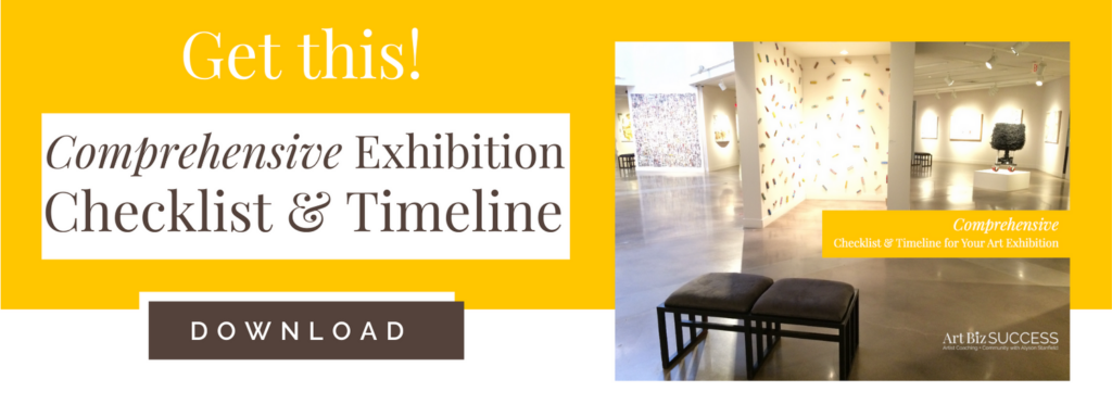 Checklist for Crediting Your Art - Art Biz Success